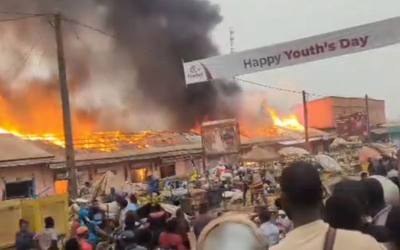 Archbishop in Cameroon in Solidarity with Fire Disaster Victims in ...