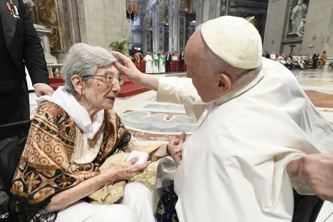 Pope Francis Celebrates World Day for Grandparents and the Elderly