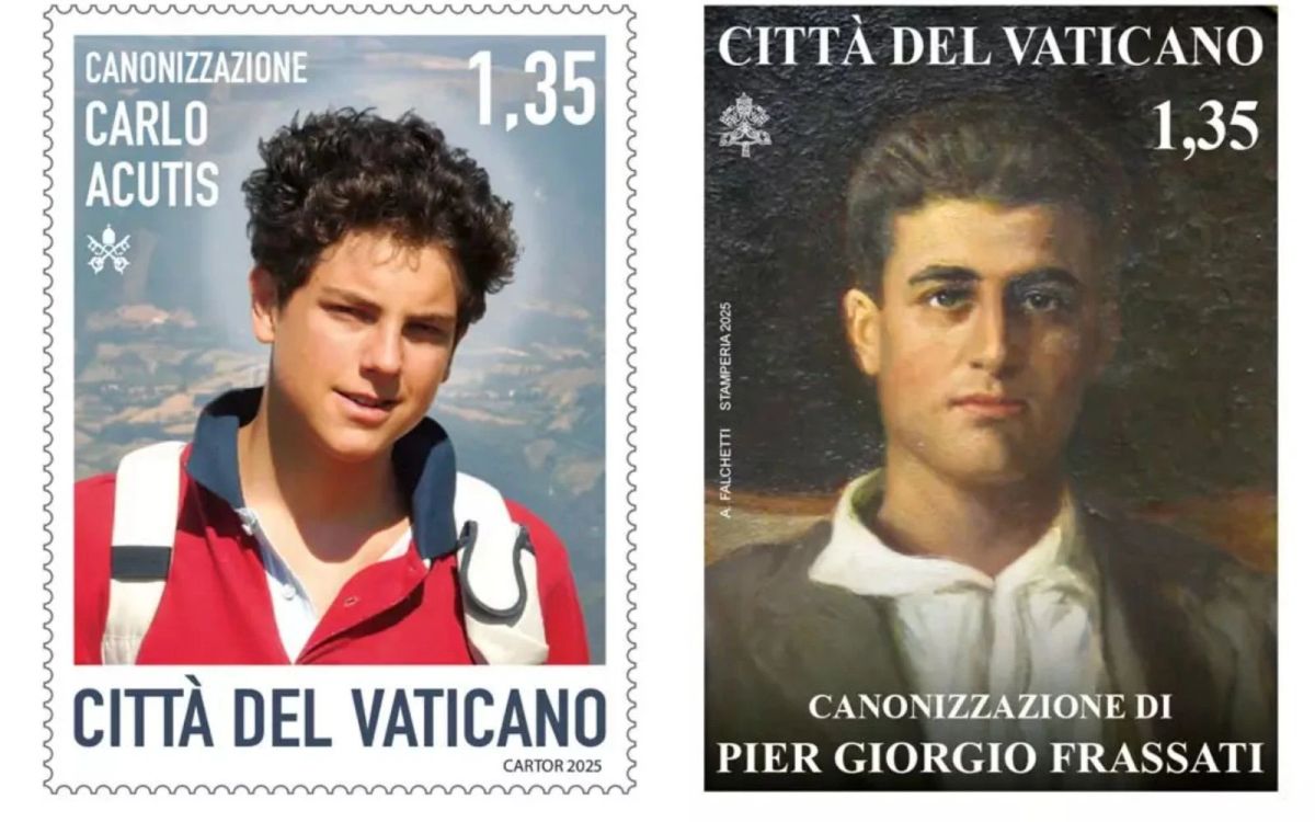 Vatican Issues Special Stamps for Canonization of Carlo Acutis and Pier ...